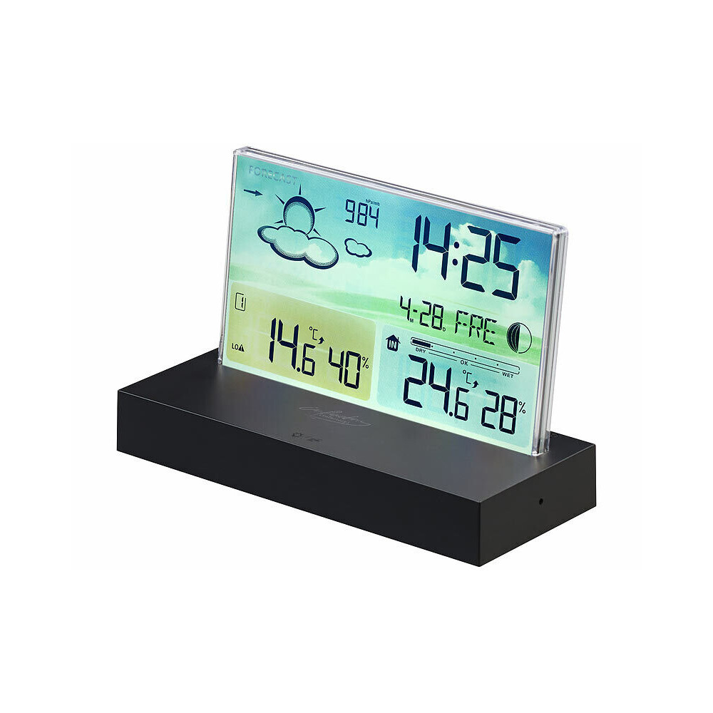 Station météo écran LCD couleur sans cadre - Boutique Ping City